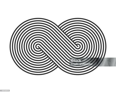 Infinity 기호까지 뫼비우스의 띠에 대한 스톡 벡터 아트 및 기타 이미지 뫼비우스의 띠 상징 흑백 Istock