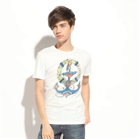 【夏装新品】tonyjeans汤尼俊士男装印花圆领短袖t恤1213209360tonyjeans浦天专卖店