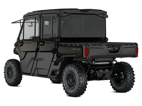 New 2025 Can Am Defender Max Lone Star Cab Stealth Black Utility