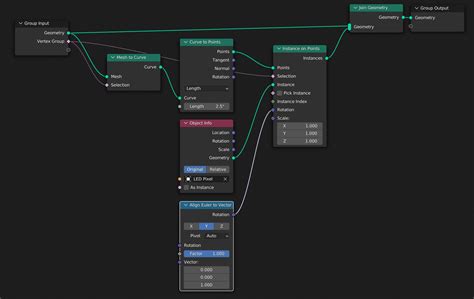 Geometry Nodes — Instances On Arch Rblender