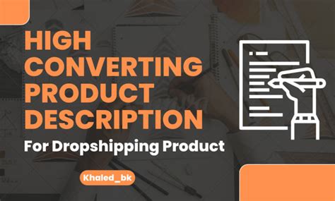Write High Converting Descriptions For Dropshipping Product By Khaledbk Fiverr