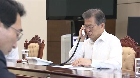 정치 문재인 대통령 미국·독일·러시아 정상과 연쇄 통화 Ytn