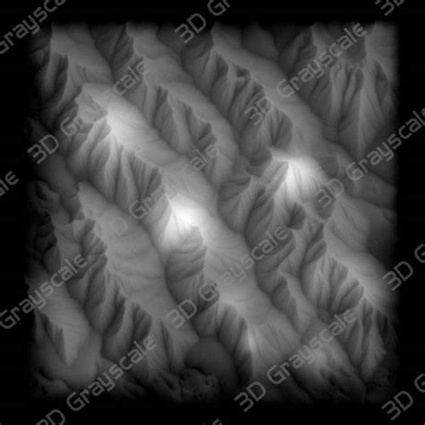 3d Grayscale All 3d Grayscale Height Maps