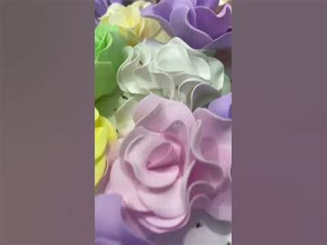 Шикарные РОЗЫ из фоамирана. Розы ДЛЯ БАНТИКОВ. Цветы из фоамирана ...