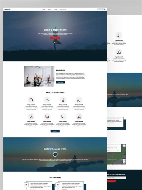 Free Bootstrap 4 Website Template
