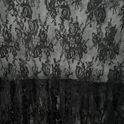 Black Lace See Through Dress Lace Is Very Well Depop