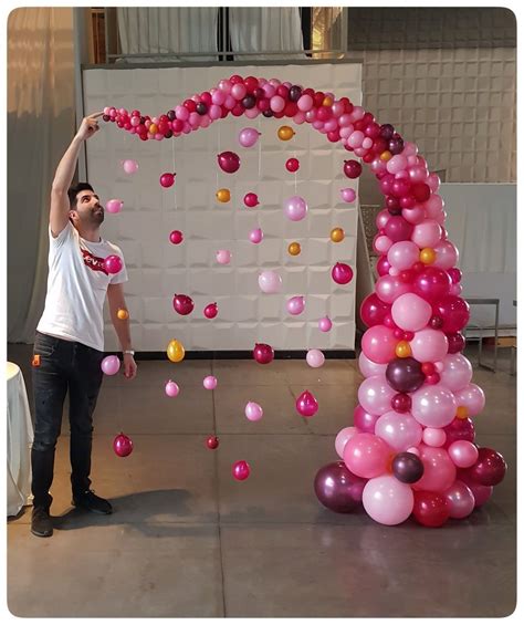 Украсить шариками комнату на день рождения ребенка 83 фото