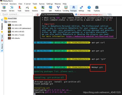Mobaxxterm插件介绍mobaxterm 插件 Csdn博客