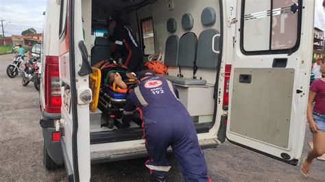 Colisão Entre Motocicletas Deixa Duas Pessoas Feridas Em Bragança
