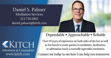 Kitch Attorneys And Counselors Pc On Linkedin Daniel S Palmer