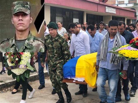 Le Dieron El último Adiós A Soldado Tolimense Que Murió En Nariño Q