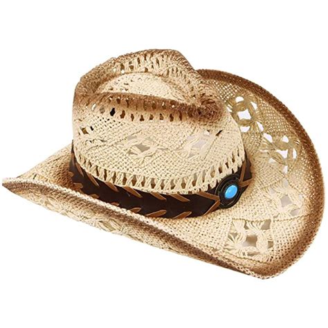 Wholesale Custom Comfortable Natural Cowboy Summer Beach Sun Protection