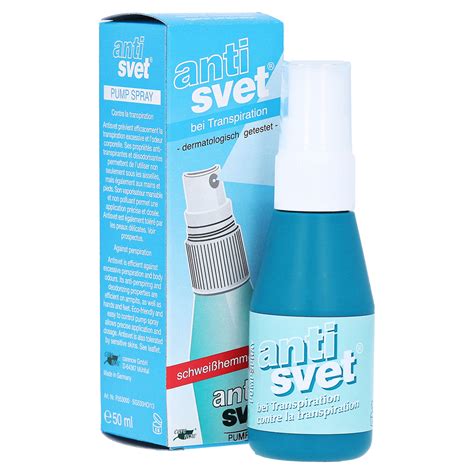 Antisvet bei Transpiration Pumpspray 50 Milliliter | medpex
