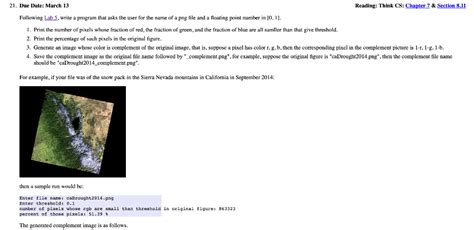 solved due date march 13 reading think cs chapter 7and