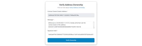 Etherscan Information Center How To Verify Contract Address Ownership