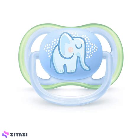 پستانک ارتودنسی فیلیپس اونت Ultra Air طرح فیل و خرس زی‌تازی