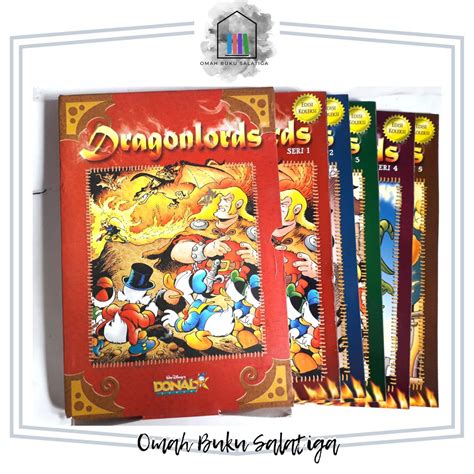 Jual Komik Edisi Koleksi Boxset Donal Bebek Dragonlords 1 5 TAMAT