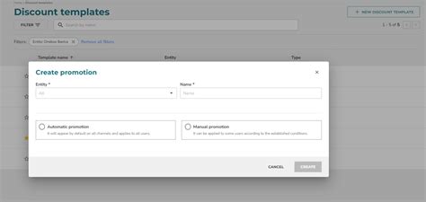 How To Create Promotion Templates Client Support
