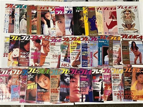 Yahooオークション 週刊プレイボーイ 創刊40周年 表紙トレーディン