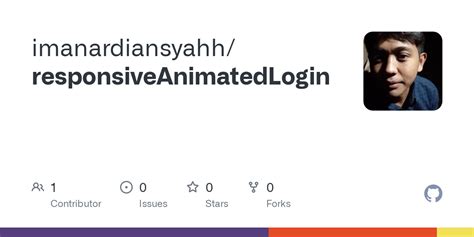 GitHub Imanardiansyahh ResponsiveAnimatedLogin