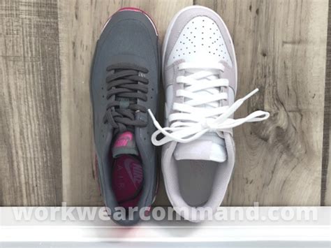 Nike Dunk Vs Air Max 90 Sizing And Fit Comparison Photos Work Wear