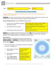 Gizmo Lab ElementBuilder Gustavo Diaz 1 Pdf Name Gustavo Diaz Date 10 16 20 Babe