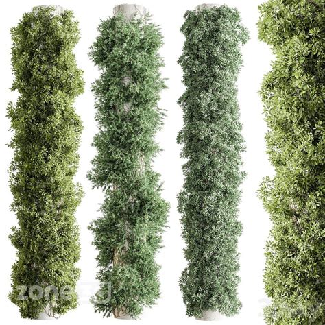 دانلود آبجکت دیوار سبز