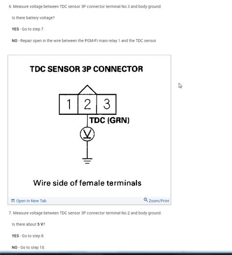 TDC Sensor Failure Engine Swap And TDC Sensors Show Failure