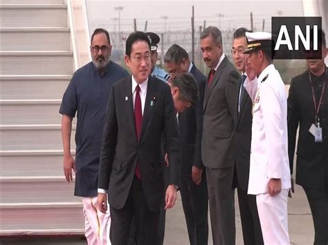 Japan Prime Minister Fumio Kishida Arrives In India On 2 Day Visit