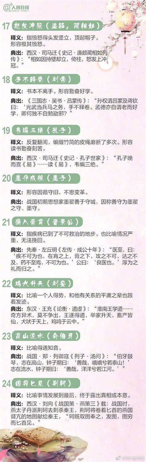 70個與歷史人物有關的成語學到就是賺到啊答題什麼的都是小事 每日頭條