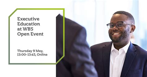 Executive Education At Wbs Open Event Hrd