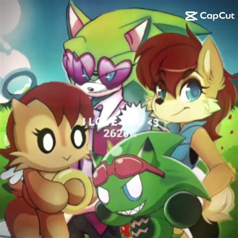 Scourge X Sally Kedrowka20 ♥️ Edit Sonic Scourgethehedgehog
