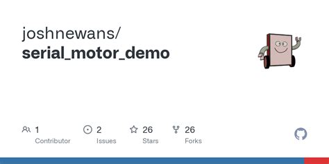Github Joshnewans Serial Motor Demo