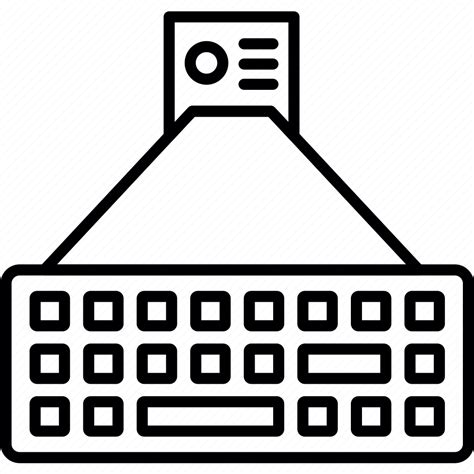 Laser Keyboard Computer Cordless Input Keys Type Icon Download On Iconfinder