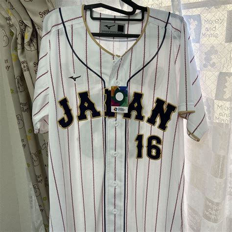 大谷翔平 Wbc レプリカユニフォーム ビジター Jfサイズ