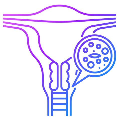 Cervical Cancer Generic Gradient Icon