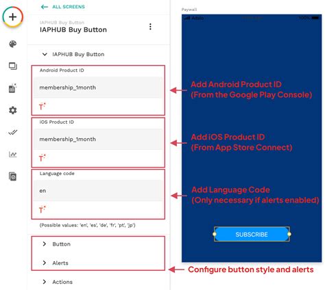custom paywall iaphub