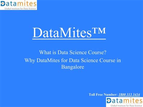 Data Science Course Bangalore April Ppt
