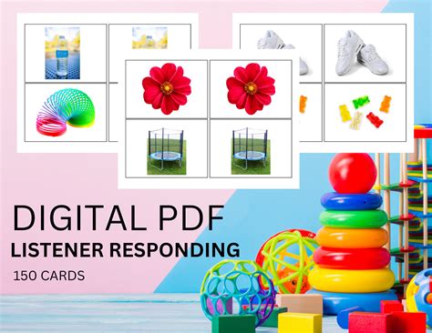 Digital Aba Therapy Material Cards For Listener Responding Levels 1 And 2 Vb Mapp 150 Pre