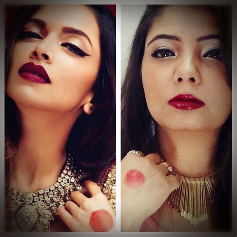 Bollywood Actor Deepika Padukone Inspired Make Up Tutorial Which She