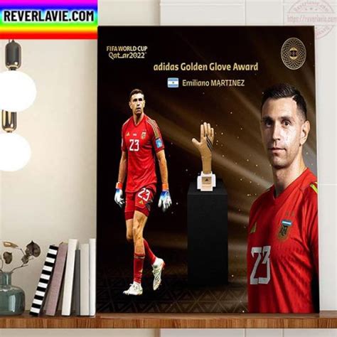 Emi Martinez Adidas Golden Glove Award Winner In Fifa World Cup Qatar