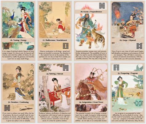 Yin Yang Oracle Cards Deck I Ching Oracle Cards Etsy