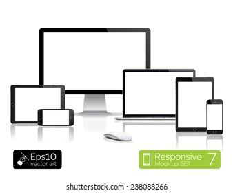 Responsive Web Design Icons Images Stock Photos Vectors