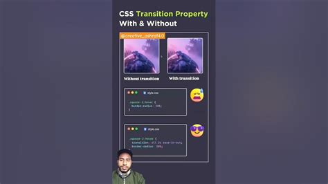 Css Transition Effect 🤔🚀🔥 Property Html Css Coding Webdevelopment Shorts Codingbanglaa