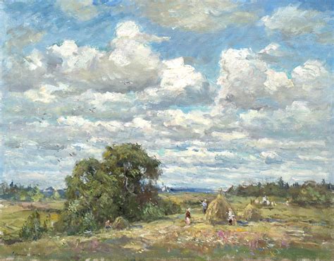 ‎Картина «Сенокос, лето» | ‎‎Галерея Широковых