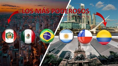 Las Mayores Economías De América Latina 2023 Pib Nominal Youtube