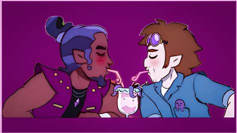 “the Milkshake Bro Mance Two Guys One Cup” The Owl House Comic