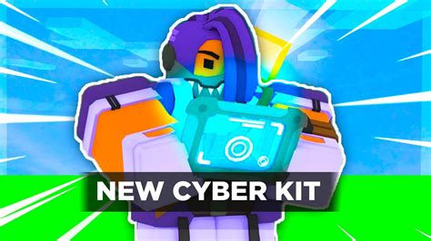 The New Cyber Kit Is Broken Roblox Bedwars Youtube