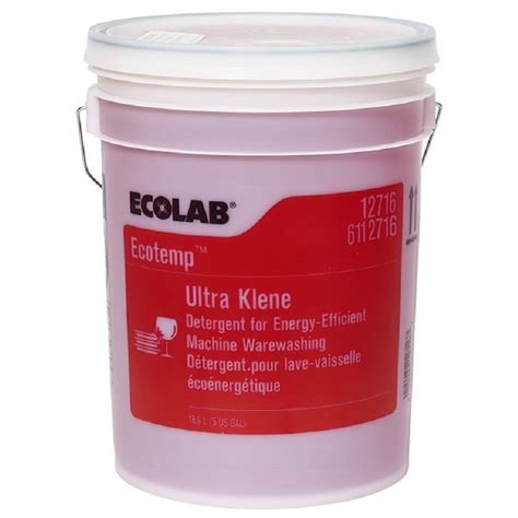 Ecolab® Ultra Klene Detergent 5 Gallon Rlw Supply Co