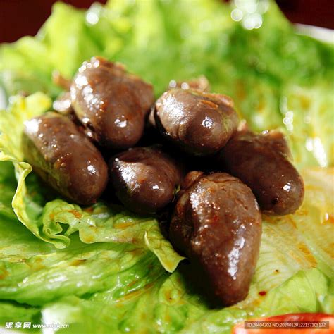 鸭心摄影图 传统美食 餐饮美食 摄影图库 昵图网